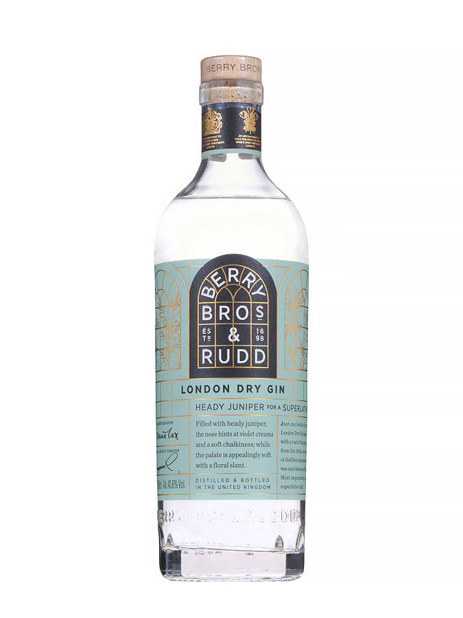THE CLASSIC RANGE London Dry Gin Berry Bros. & Rudd 40,6% - 0.7 ...