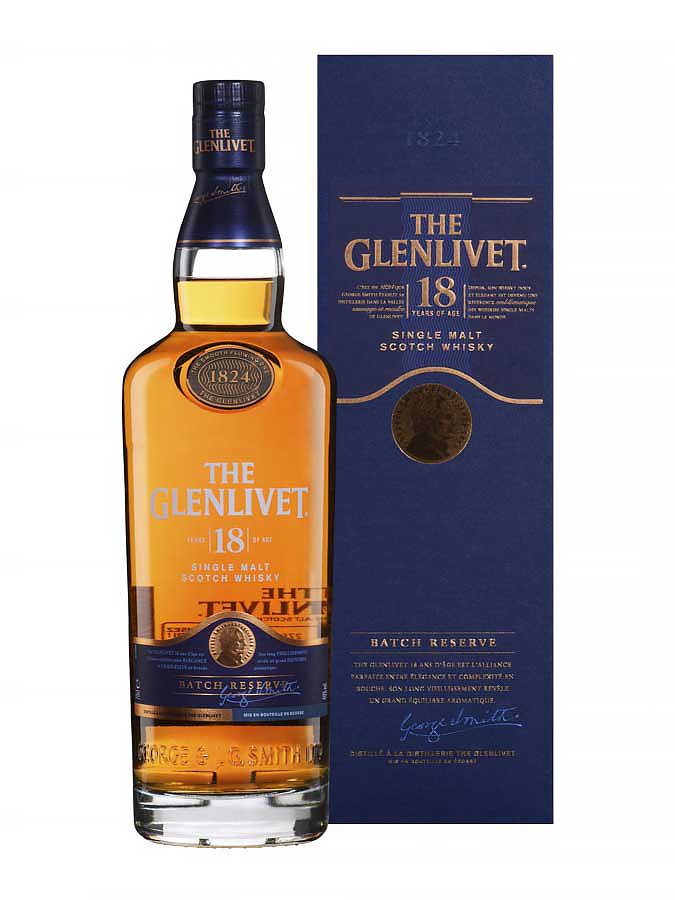 GLENLIVET (The) 18 ans Batch Reserve 40% - 0.7 - Ecosse - Maison du Whisky