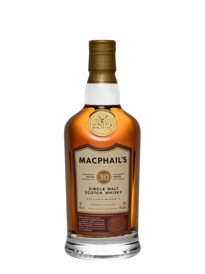 MACPHAIL'S 30 ans Sherry Cask Gordon & Macphail 46% - 0.7 - Scotland ...