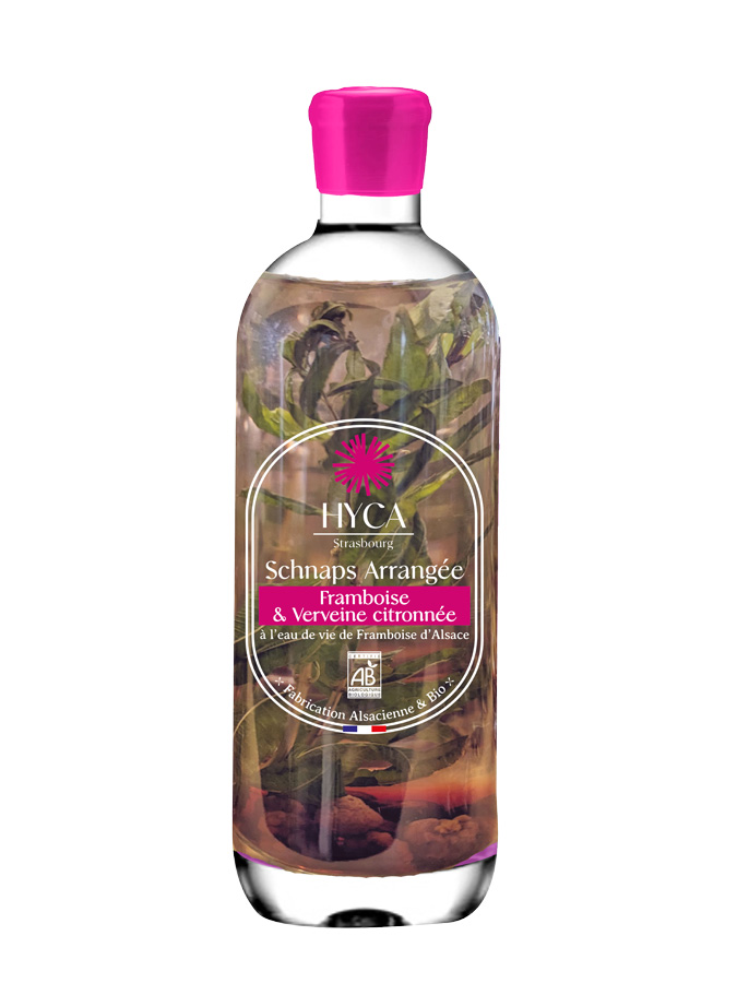 HYCA Schnaps Arrangé Framboise & Verveine 30% - 0.7 - France - Maison du Whisky