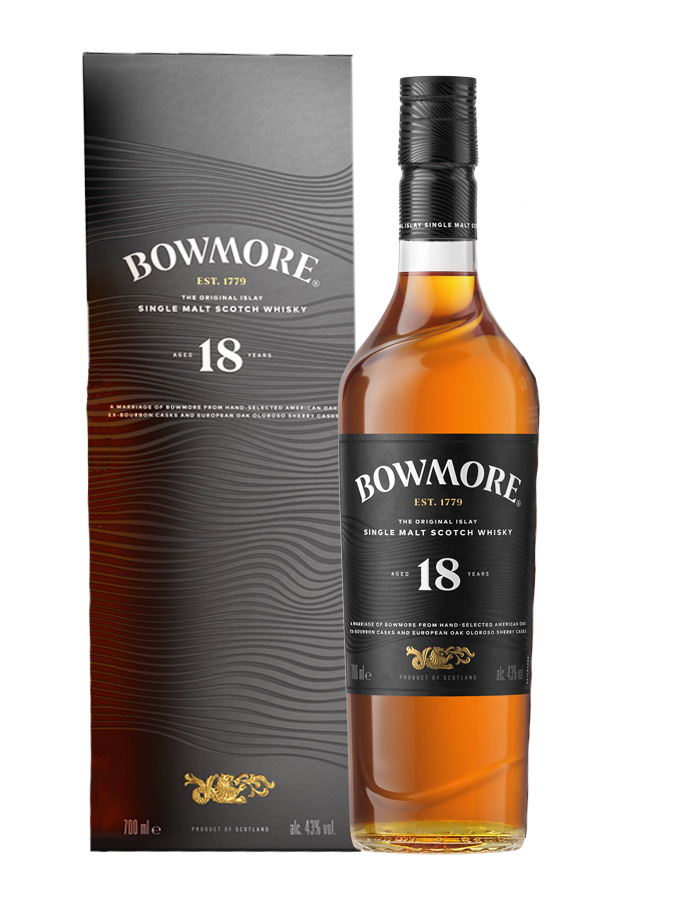 BOWMORE 18 ans 43% - 0.7 - Ecosse - Maison du Whisky