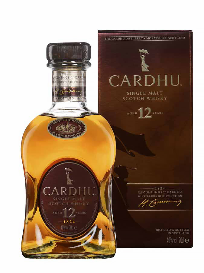 Whisky CARDHU 12 ans 40% -Le meilleur whisky Cardhu - Maison du Whisky