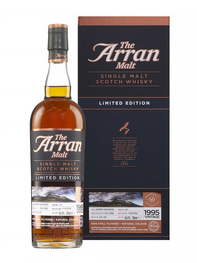 ARRAN 20 ans 1995 - 60 ans LMDW 50,4% - 0.7 - Ecosse - Maison du Whisky