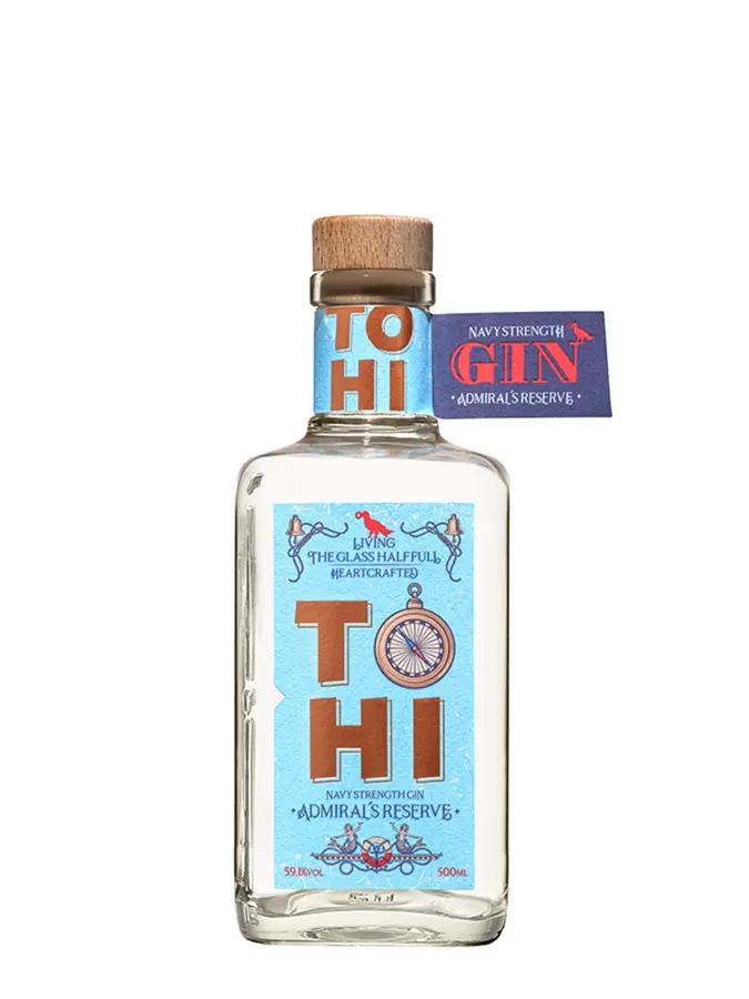 TOHI Admiral´s Reserve Navy Strength Gin 59,1% - 0.5 - Estonie - Maison ...