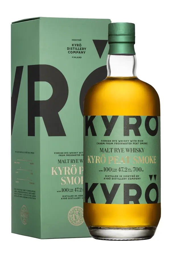 KYRO Peat Smoke Malt Rye 47,2% - 0.7 - Finland - Maison du Whisky