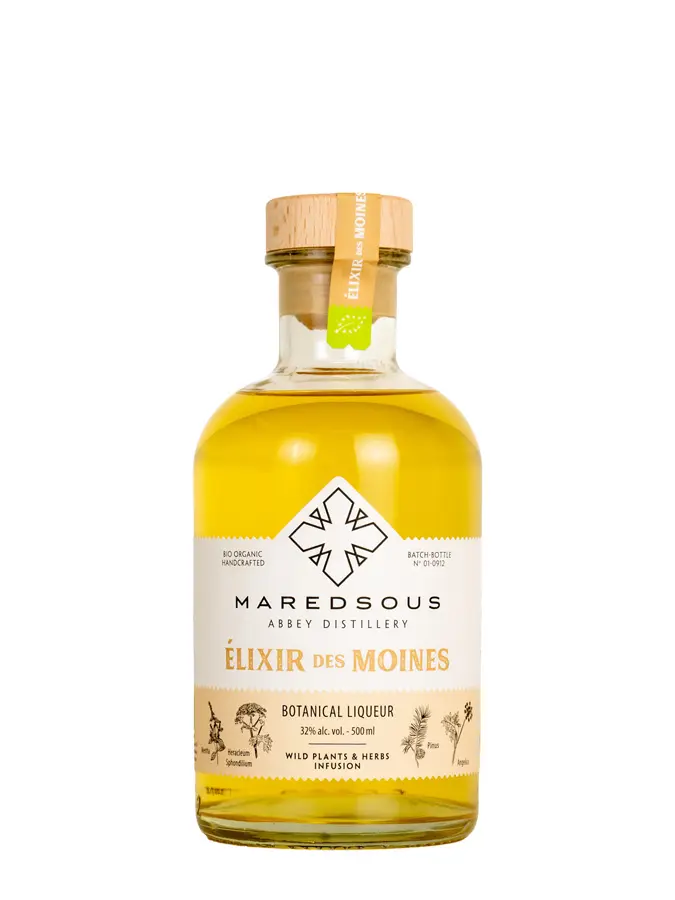 ABBAYE DE MAREDSOUS Elixir des Moines 32% - 0.5 - Belgique - Maison du ...