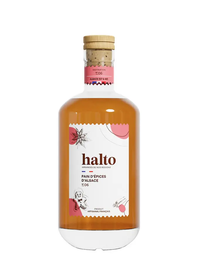 HALTO Rhum Arrangé Pain d'Épices d'Alsace 30% - 0.7 - France - Maison ...