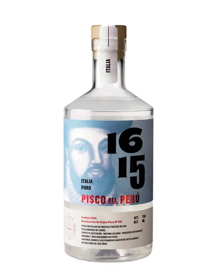 PISCO 1615 Puro Italia 42% - 0.7 - Peru - Maison du Whisky