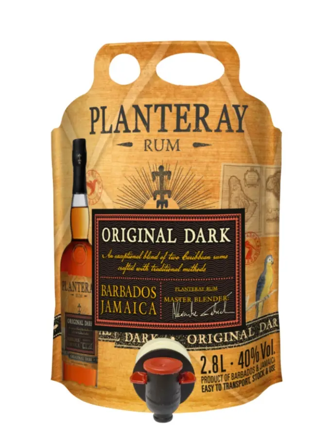 PLANTERAY RUM Original Dark eco-poche 40% - 2.8 - Caraibes - Maison du ...