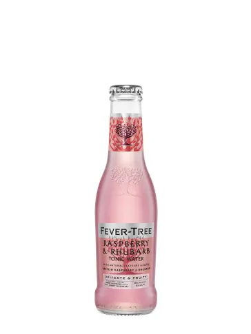 FEVER-TREE Raspberry & Rhubarb Tonic Water 4 X 200 ML - 0.8 - England ...
